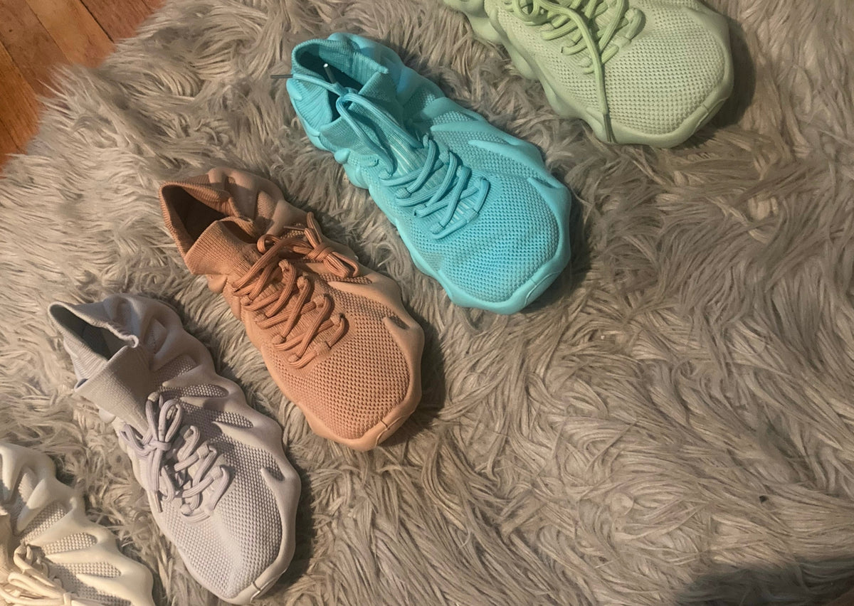 Yeezy Like Cloud 450 Sneakers- Beige – Dreamerz, LLC